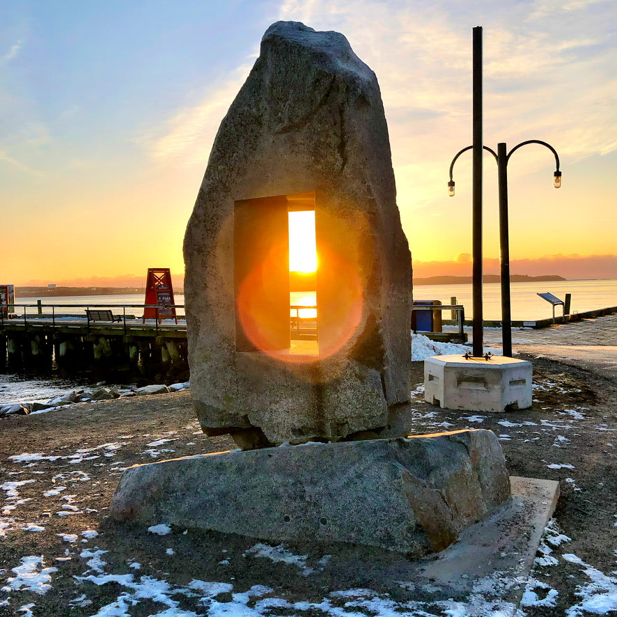 Portal to morning – On A Halifax Pier